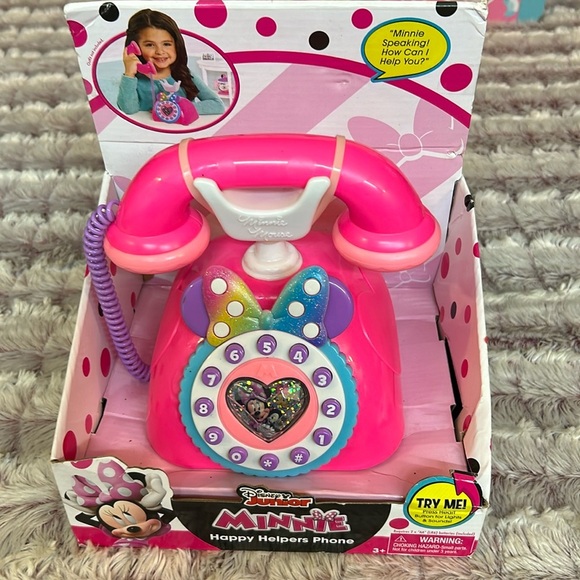 Disney | Toys | Disney Junior Minnie Happy Helpers Phone | Poshmark